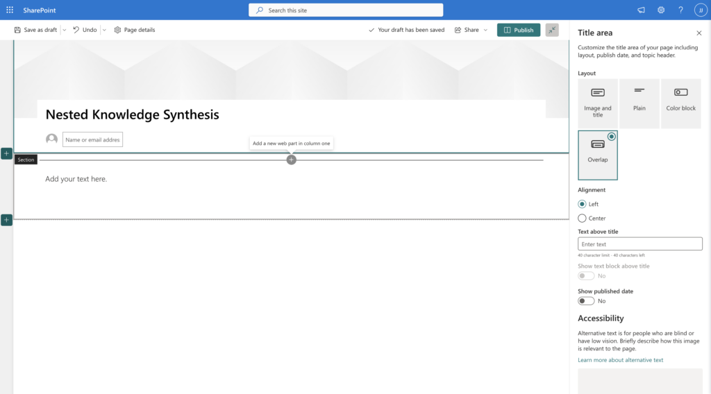 How to Embed Synthesis on Your Website (Sharepoint, etc.) – Nested Knowledge